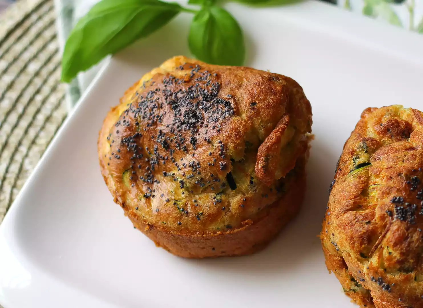 Courgette muffins i luftfryser: det lätta och fluffiga receptet