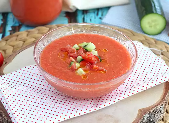 Recept på färsk och enkel gazpacho