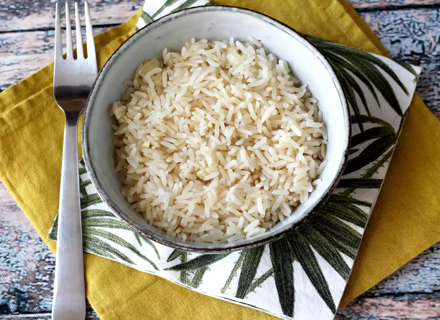 Recept för att göra vitt ris