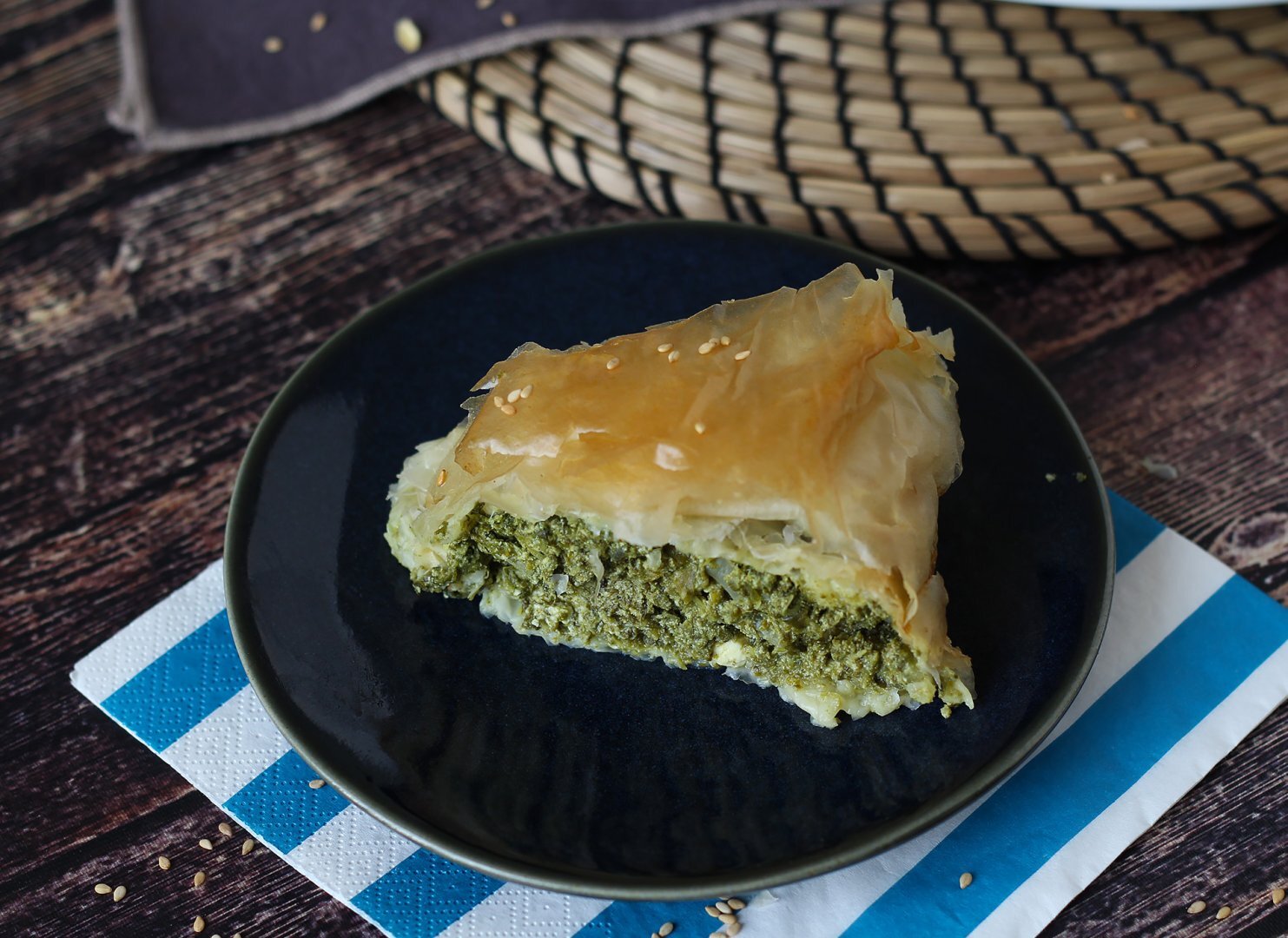 Spanakopita: superenkelt recept på grekisk paj med spenat