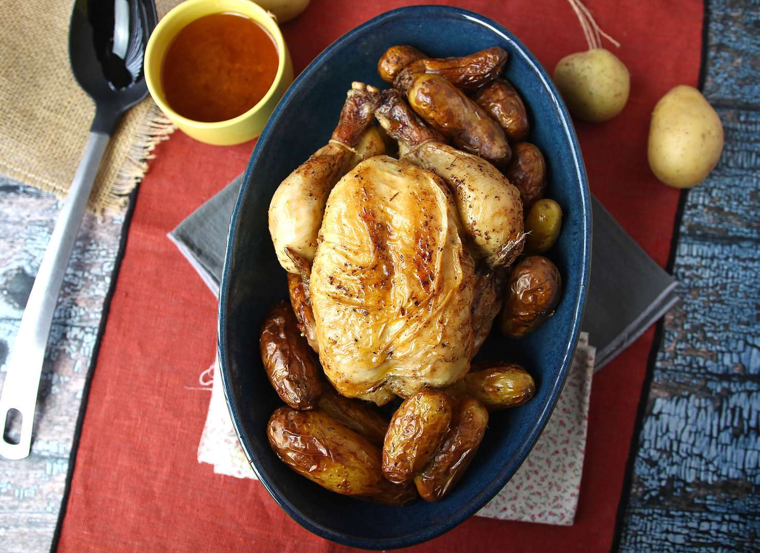 Recept: stek kyckling med moulinex multicook&fry